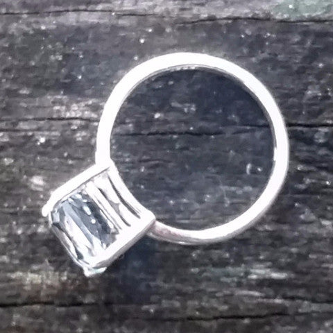 TV tube sterling ring – Amy Pfaffman