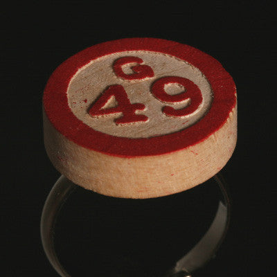 Bingo number ring – Amy Pfaffman